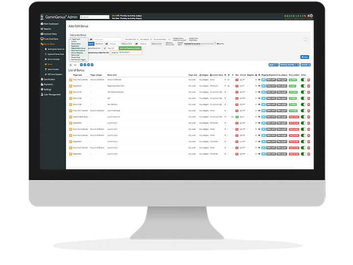 Gamanza Group | GaminGenius™ Platform | iGaming platform